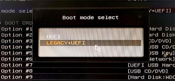 系统启动方式：Legacy、UEFI和Legacy and UEFI有什么区别？