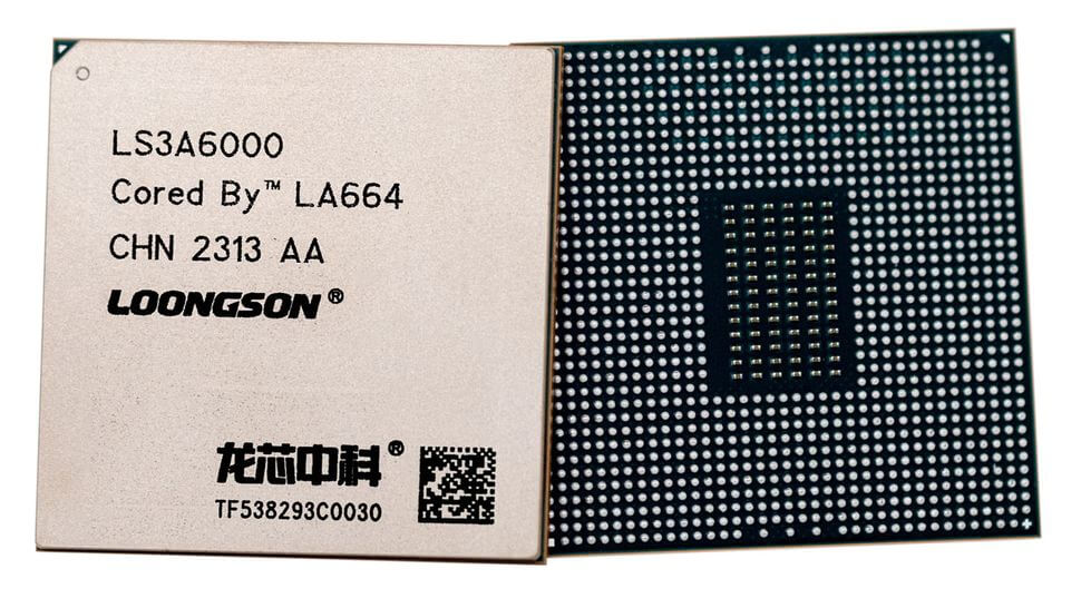龙芯 3A6000 CPU 在时钟频率测试中达到与酷睿 i5-14600K 相同性能，可超频至 3 GHz