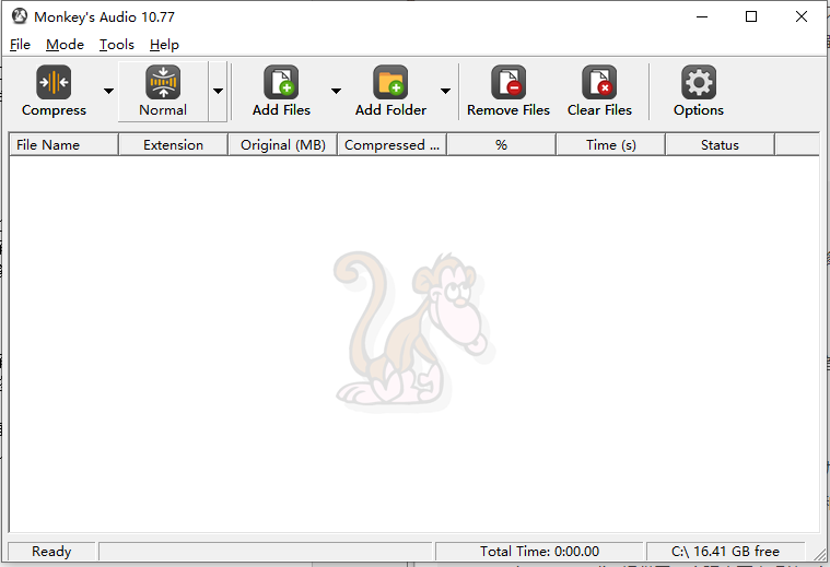 免费音频压缩工具 Monkey’s Audio V10.77